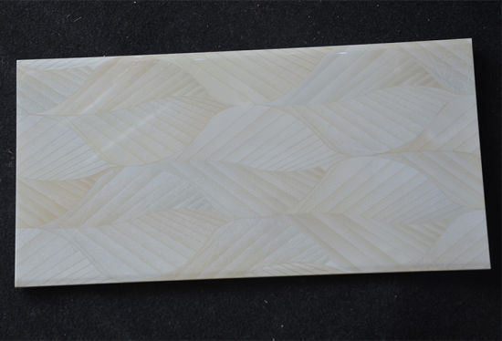 White Glazed Ceramic Wall Tiles,Size: Customized Size,Model: HM3843LA ...