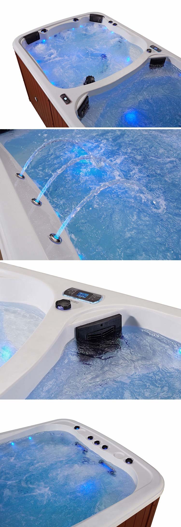 Cheap Hot Tub Endless Hydro Swim SPA Hydro Massage Hydrotherapy ...