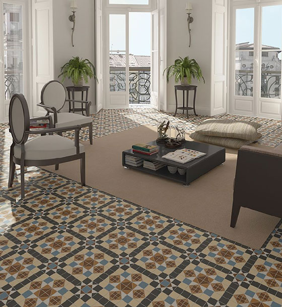 Indoor Tile Flooring - Types, Decoration Styles, Prices, Installation ...