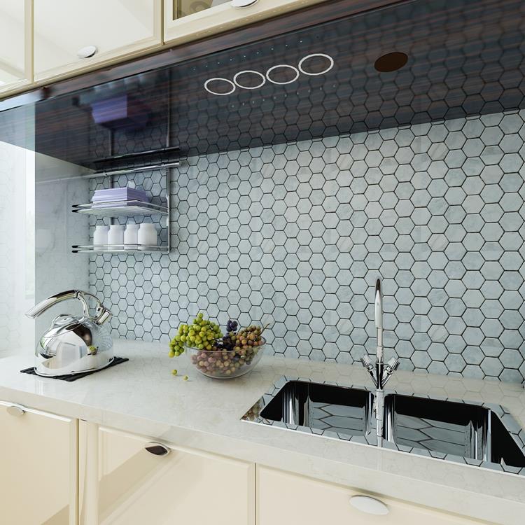 How to Install Mosaic Tiles with Mesh Backing on a Wall